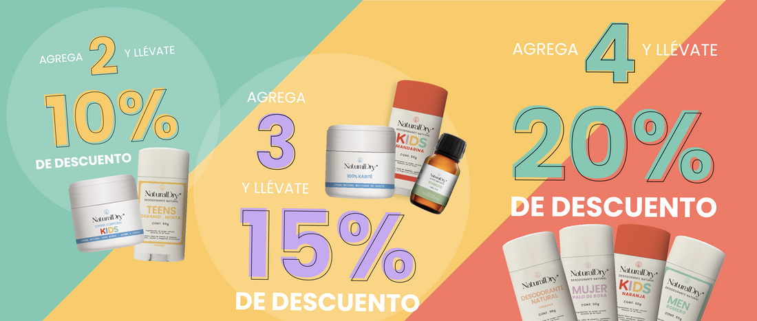 Desodorantes naturales seguros y efectivos 🌿 – NaturalDry®