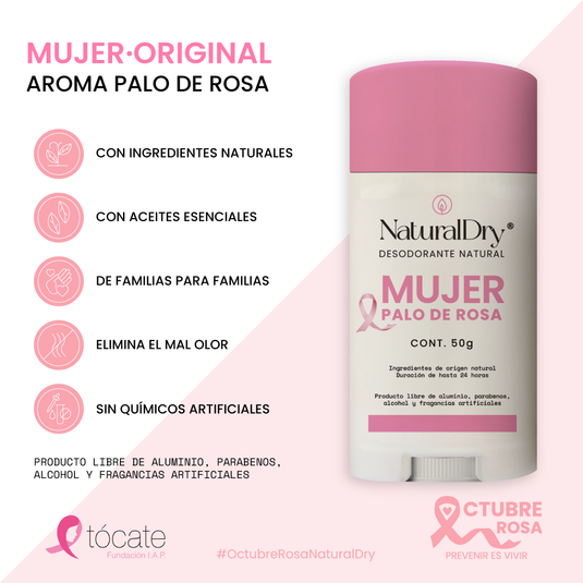 Desodorantes naturales seguros y efectivos 🌿 – NaturalDry®